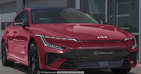 "1회 충전 시 800km 주행"... 기아 스팅어 후속 전기차 'EV8 GT1' 예상도 공개