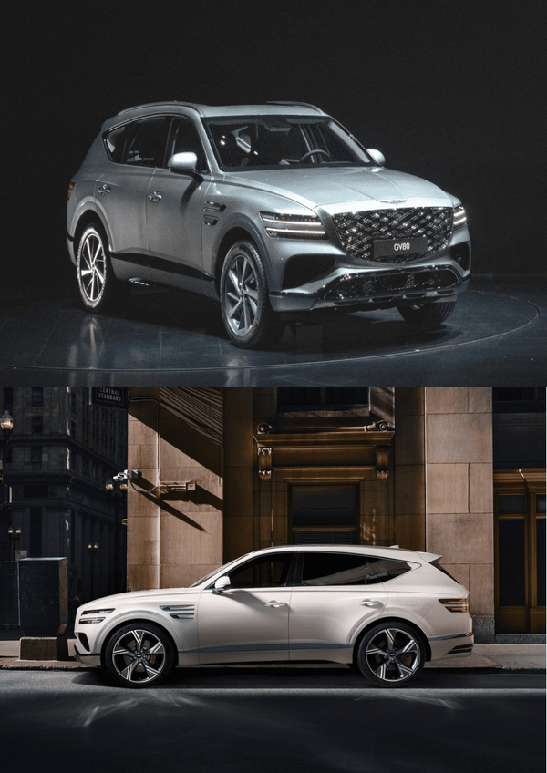 "벤츠와 BMW 저격"... 제네시스, 10월 출시되는 '신형 GV80·GV80 쿠페' 공개