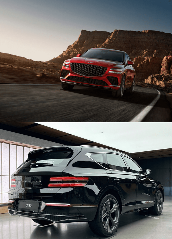 "벤츠와 BMW 저격"... 제네시스, 10월 출시되는 '신형 GV80·GV80 쿠페' 공개
