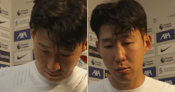 "솔직히 지금 인터뷰하기 힘드네요"...손흥민, EPL 120호골 세우고도 고개 숙인 채 결국 '눈물'